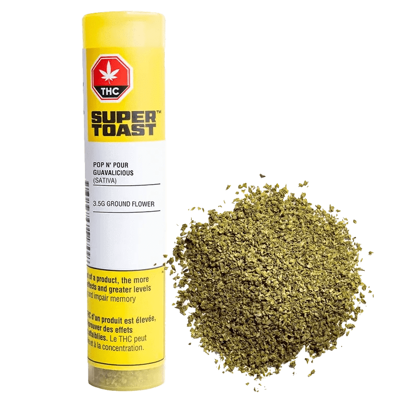 Super Toast Pop N' Pour Guavalicious Milled | Smokey's